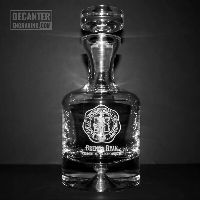 Personalized Decanters | Custom Logo Engraving